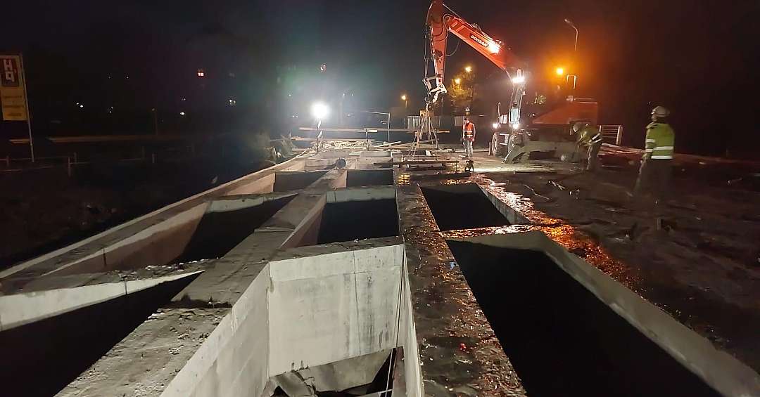 Sosnowiec. Trwa remont wiaduktu na Wojska Polskiego. Prace prowadzone są też na innych ulicach