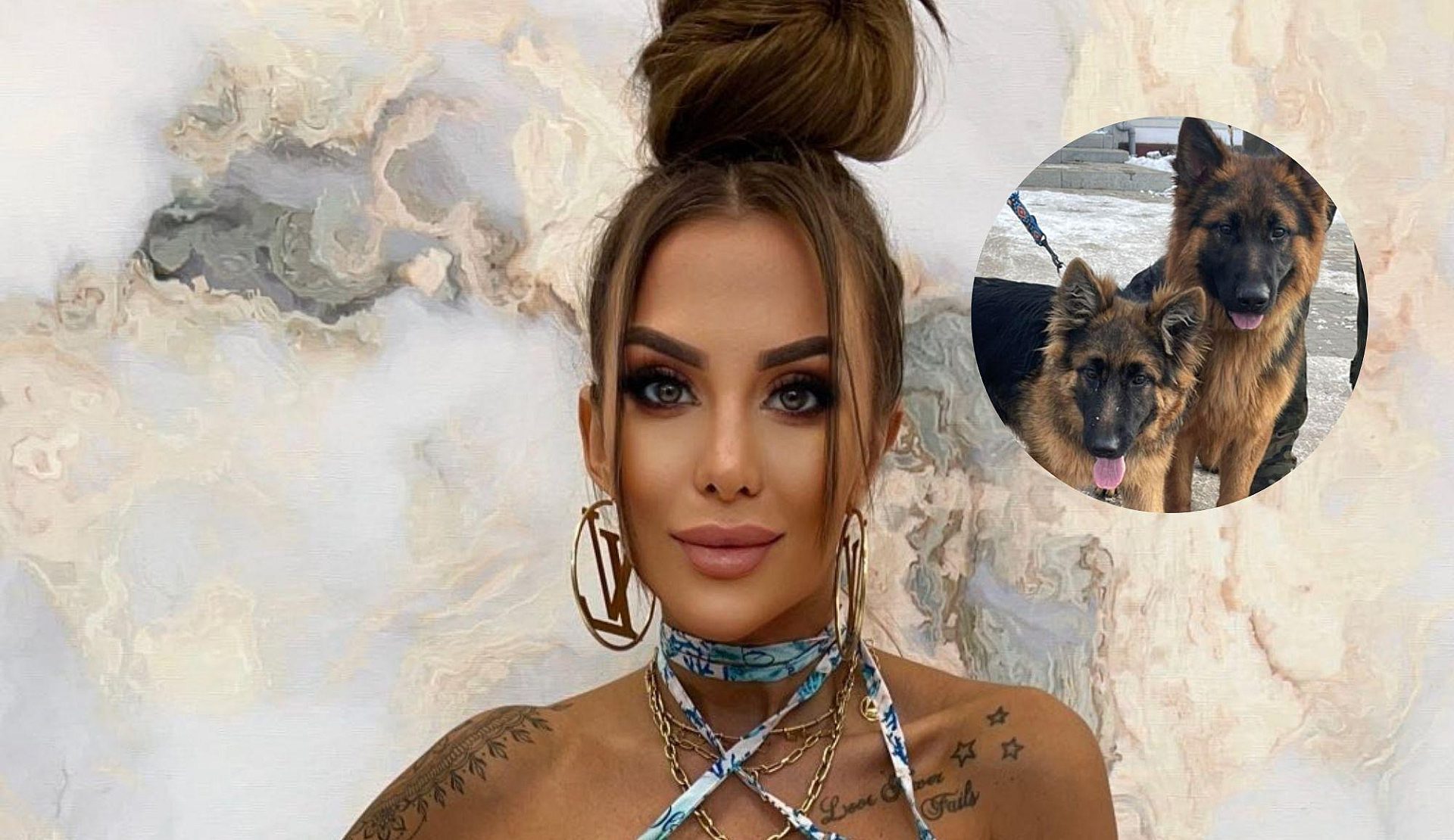 Zawiercie. Aleksandra Szafrańska "Królowa Życia" porzuciła dwa owczarki niemieckie? "To pomówienie"